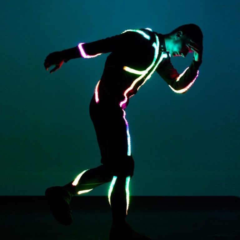 LED light up flyboard water costume for water shows - by ETERESHOP