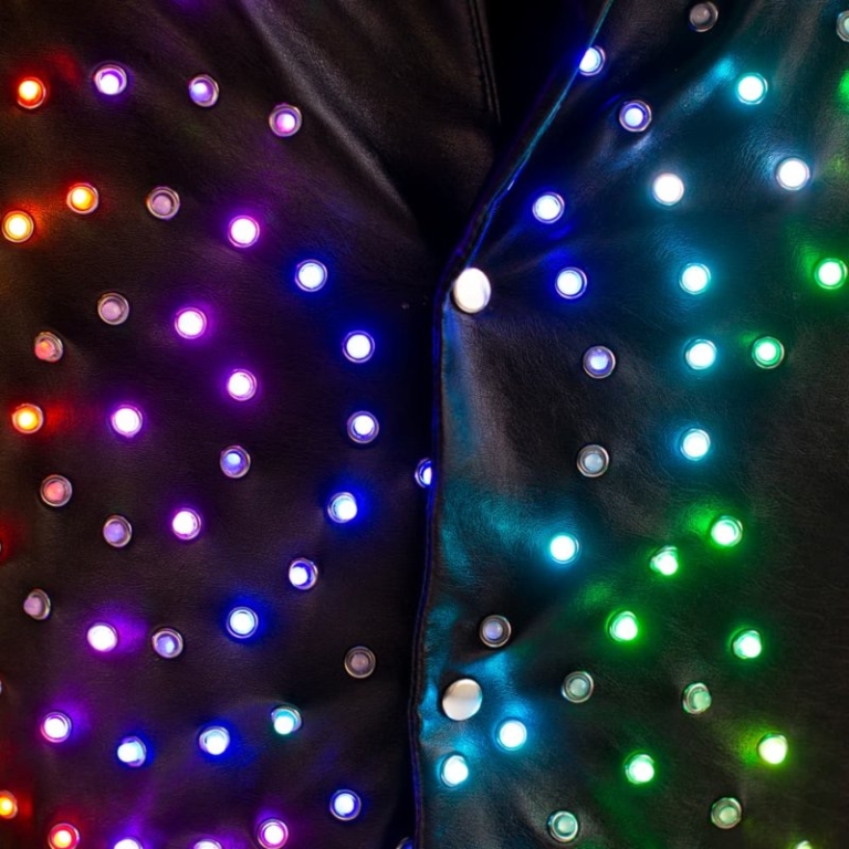 SMART LED light up fashion jacket - "Star" _P14 - by ETERESHOP
