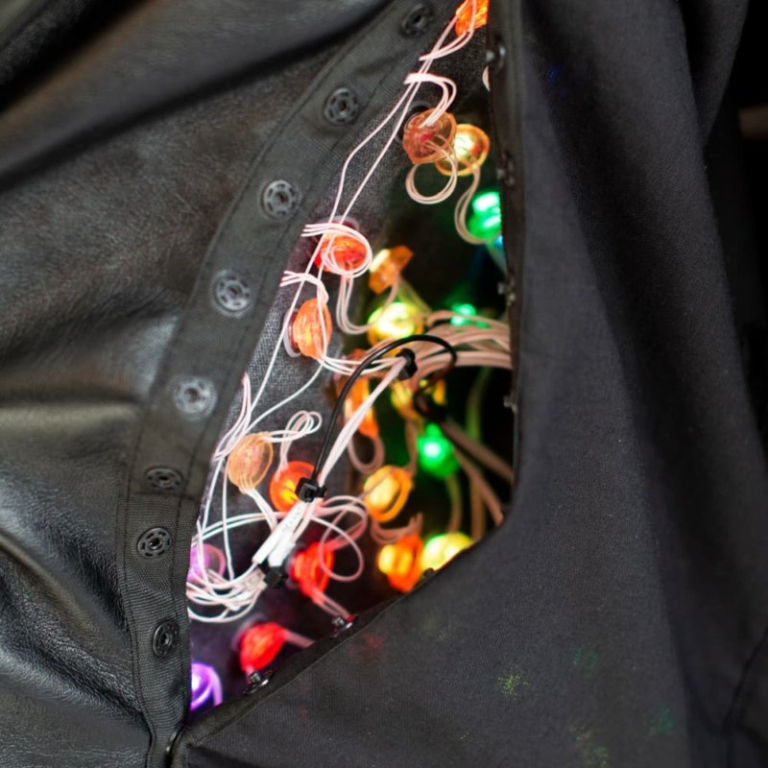 SMART LED light up fashion jacket - "Star" _P14 - by ETERESHOP
