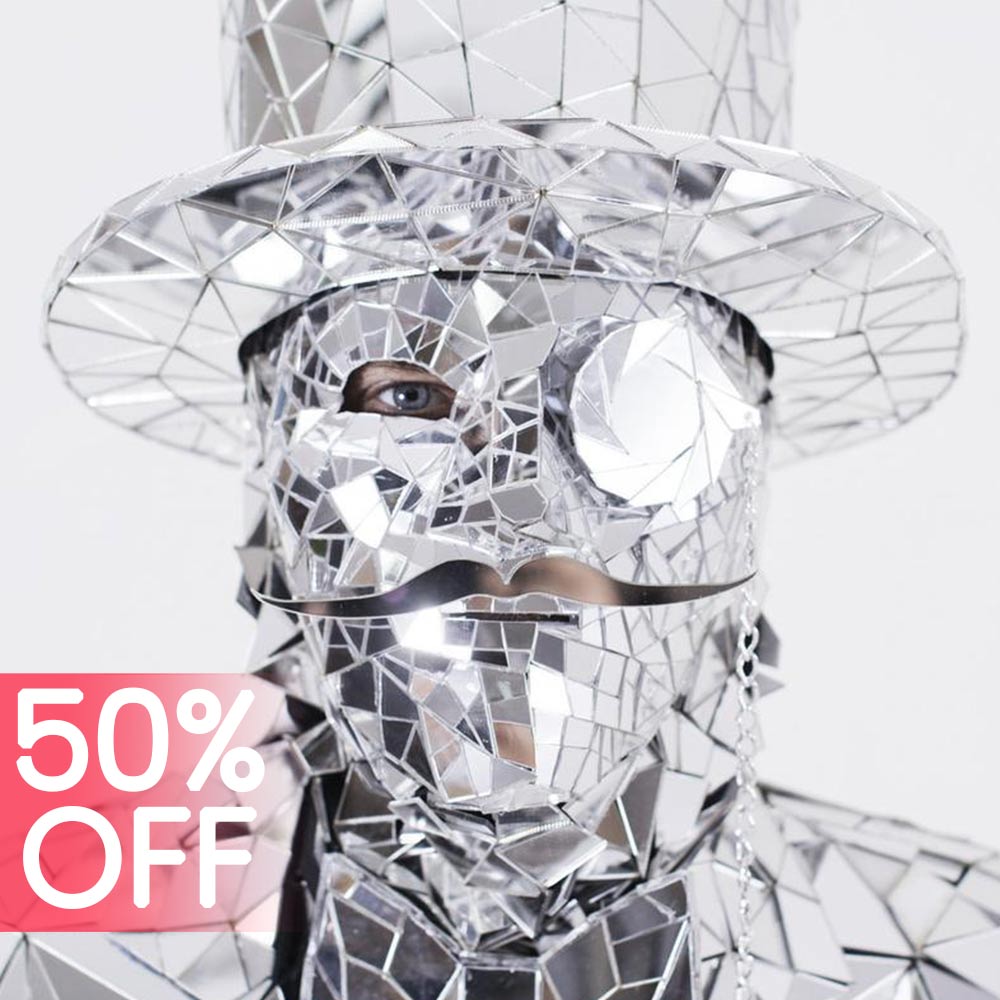 Mirror Man costumes at an affordable price - Light Solutions ETERE