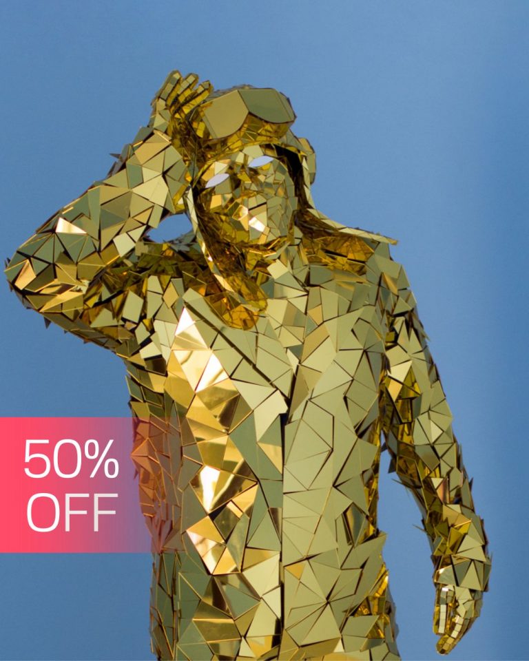 Mirror Man costumes at an affordable price - Light Solutions ETERE