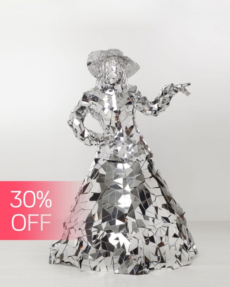 LED Infinity Mirror Crown for shows and events - by ETERESHOP