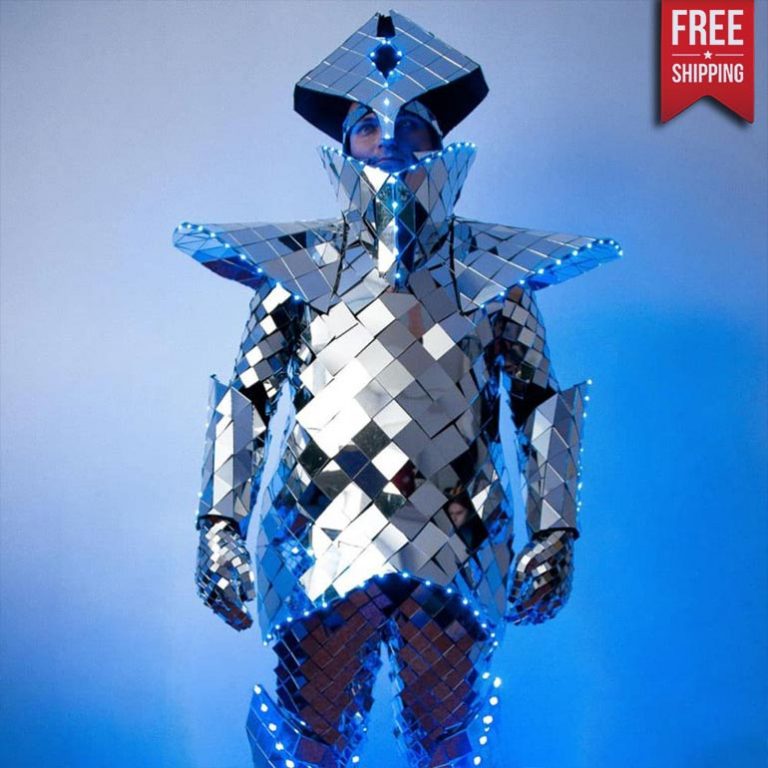 Mirror Man costumes at an affordable price - Light Solutions ETERE