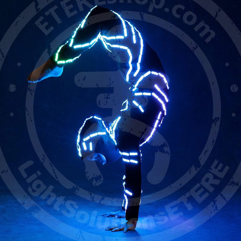 LED light suit - glow costumes / Dance perfromance wear