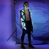Infinity mirror LED Vest light up screen clothing for parties and events
