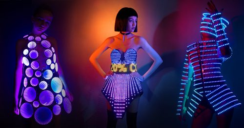 Top-17 LED Light Dresses of 2021 - Light Solutions ETERE - by ETERESHOP