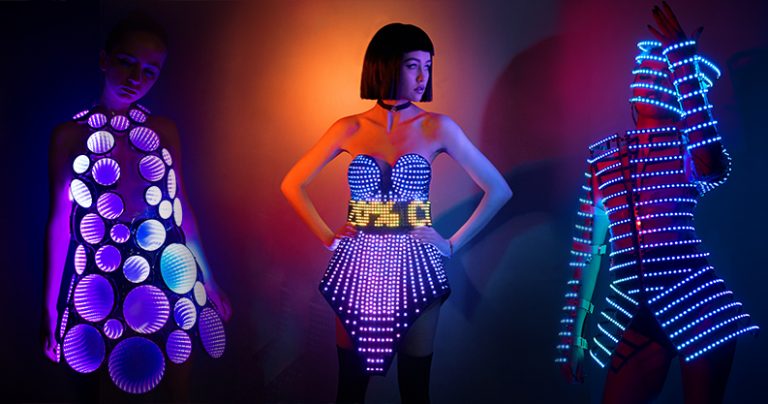 Top-17 LED Light Dresses of 2021 - Light Solutions ETERE - by ETERESHOP