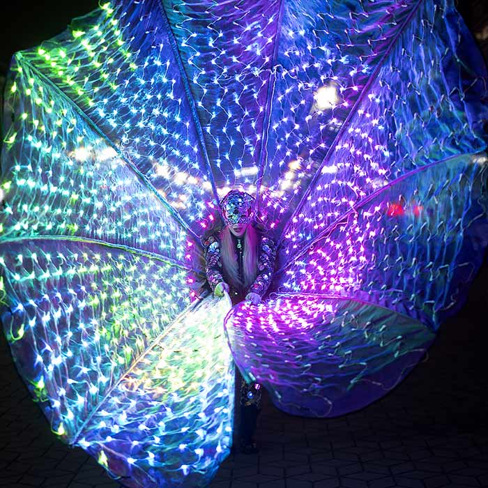 Programmable LED Clothing: 10 Limits of Usage - by ETERESHOP