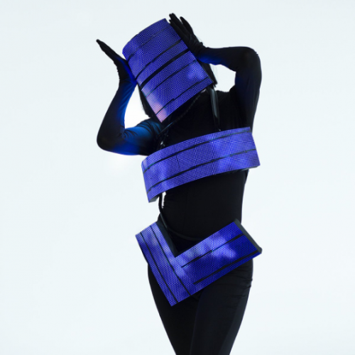 LED panel light up bodysuit - Artnet glow costumes - by ETERESHOP