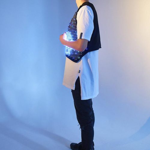 LED Screen Vest light up Festival wear _С44 - by ETERESHOP