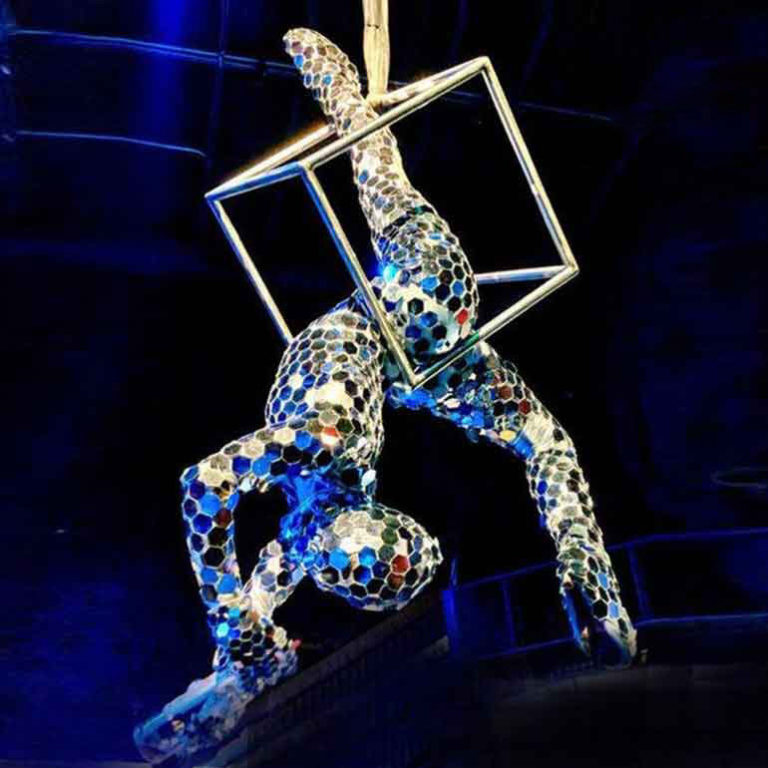 Rave Mirror Aerial Bodysuit costume - by ETERESHOP