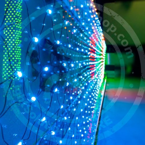 LED Grid Wall decoration Screen display animation _P16 for shows and ...