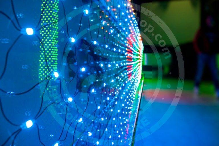 LED Grid Wall Decoration Screen Display Animation _P16