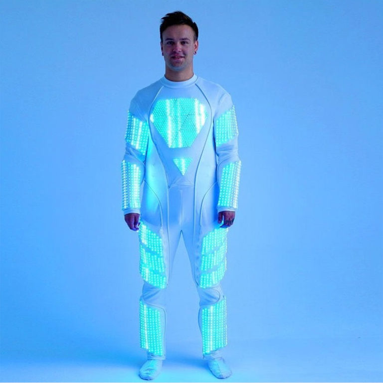 LED light suit - glow costumes / Dance perfromance wear