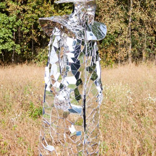 Mirror man "Wizard" glass man performance costume _M48