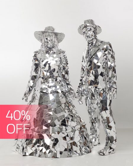 Mirror Man costumes at an affordable price - Light Solutions ETERE