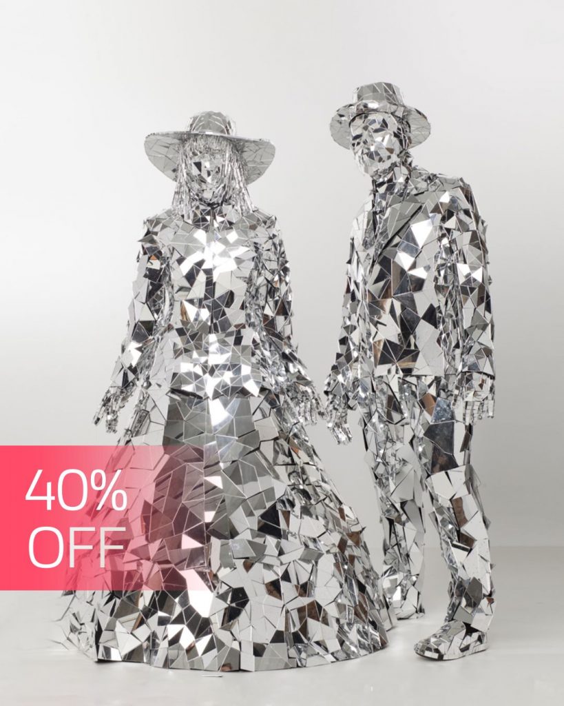 Mirror Man costumes at an affordable price - Light Solutions ETERE