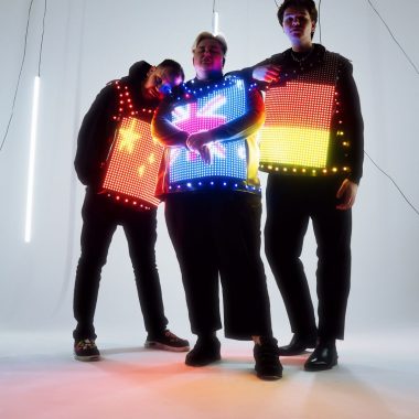 Festival Men's LED Vest with light up a Screen - by ETERESHOP