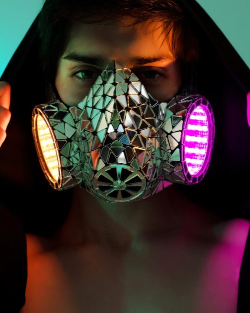 Smart LED Rainbow Screen Mask _H24-2 - by ETERESHOP
