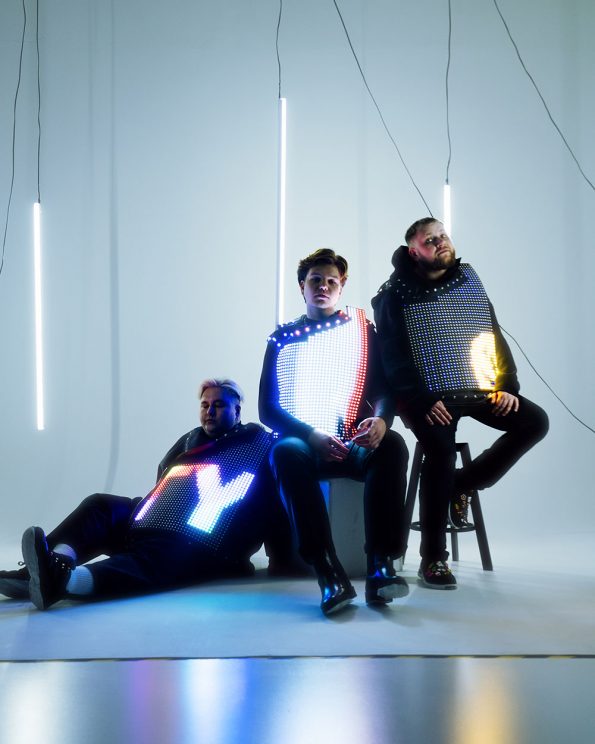 Festival Men's LED Vest with light up a Screen - by ETERESHOP