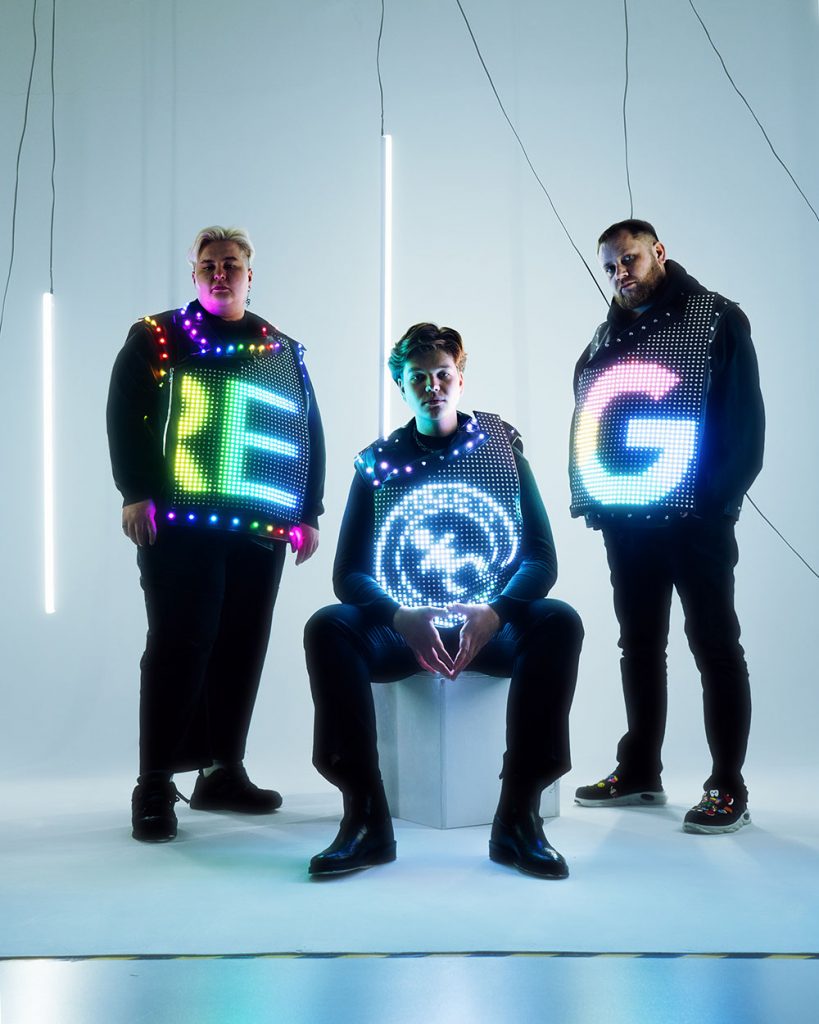 Festival Men's LED Vest with light up a Screen - by ETERESHOP