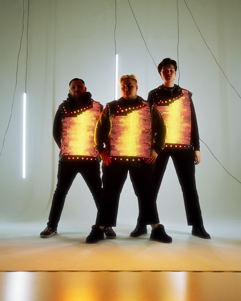 Festival Men's LED Vest with light up a Screen - by ETERESHOP