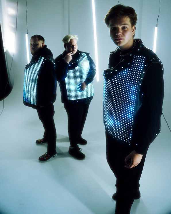 Festival Men's LED Vest with light up a Screen - by ETERESHOP