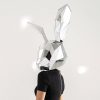 Mirror Rabbit animal mask - EMD full head mask - by ETERESHOP