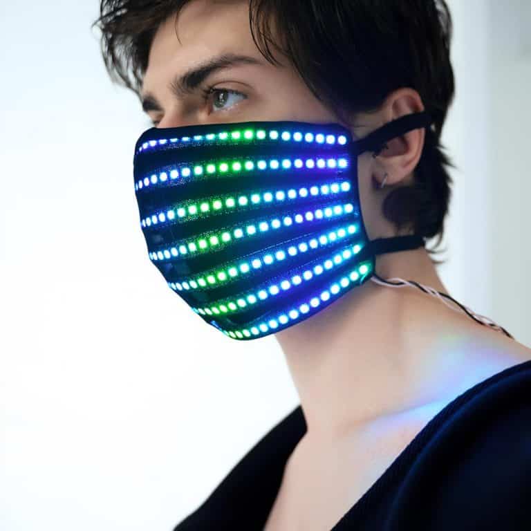 Smart LED Face Mask minimalist style by ETERESHOP _H48
