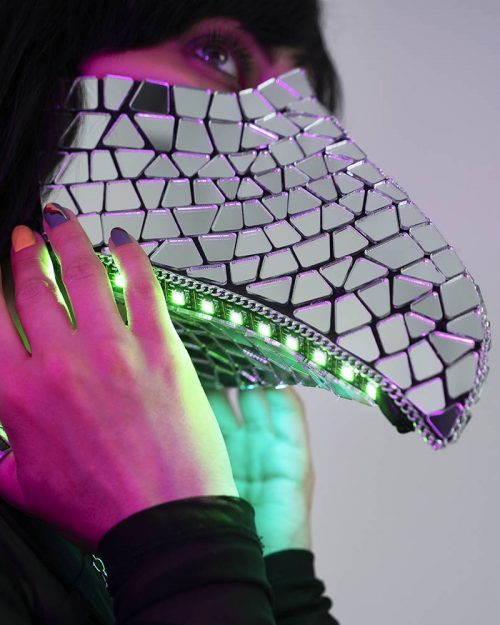 LED Headgear for shows, events, parties, festivals, circus performances ...