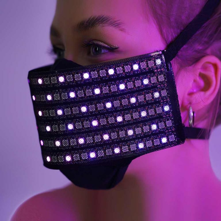 Smart LED Face Mask Horizontal Strips by ETERESHOP - Light Solutions ...