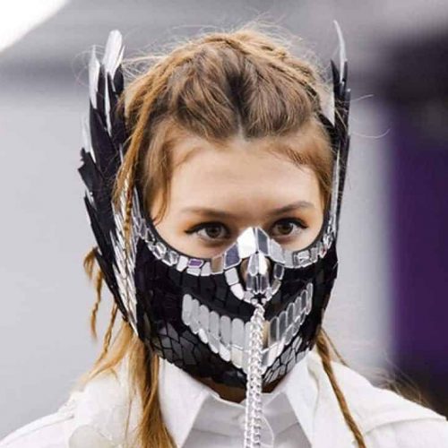 Mirror Kitty 3D mask _D10 for shows and events at an affordable price ...