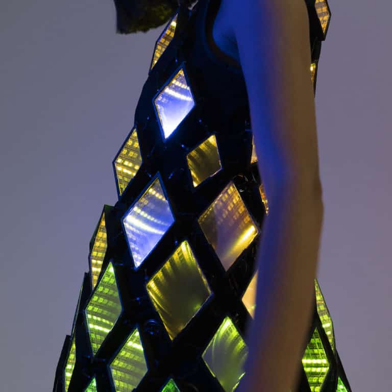 LED Infinity Mirror Dress with an LED Screen _N16 at an affordable price