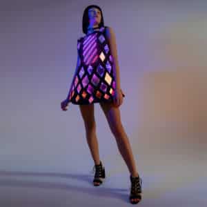 LED Infinity Mirror Dress with an LED Screen _N16 at an affordable price