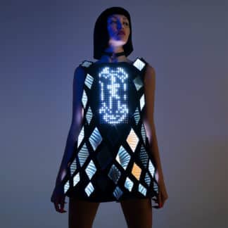 Infinity Mirror Dress with an LED Screen - Light Solutions ETERE - by ...