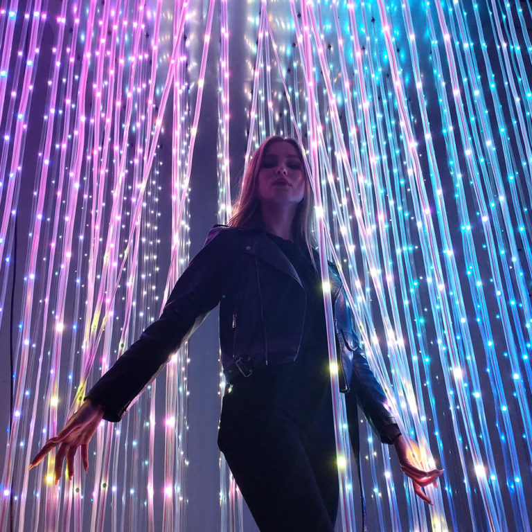 LED Cube with 2300 LEDs for shows and events at an affordable price