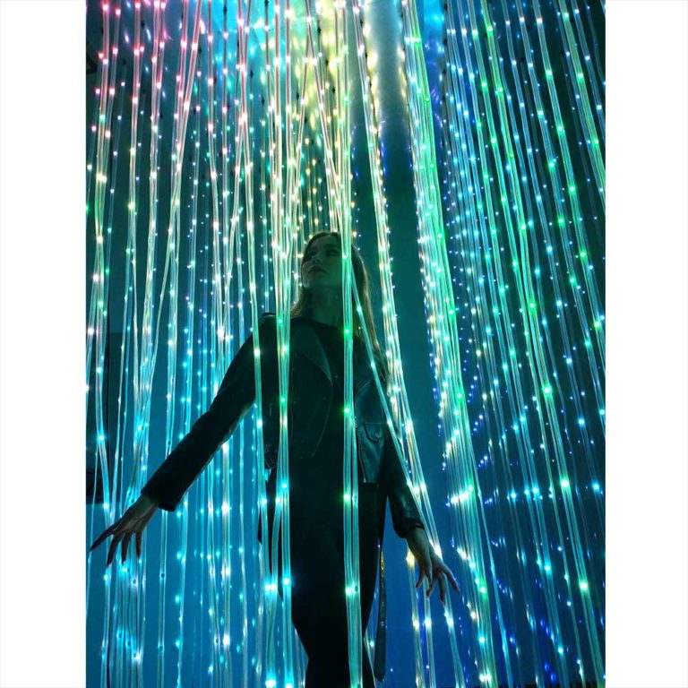 LED Cube with 2300 LEDs for shows and events at an affordable price