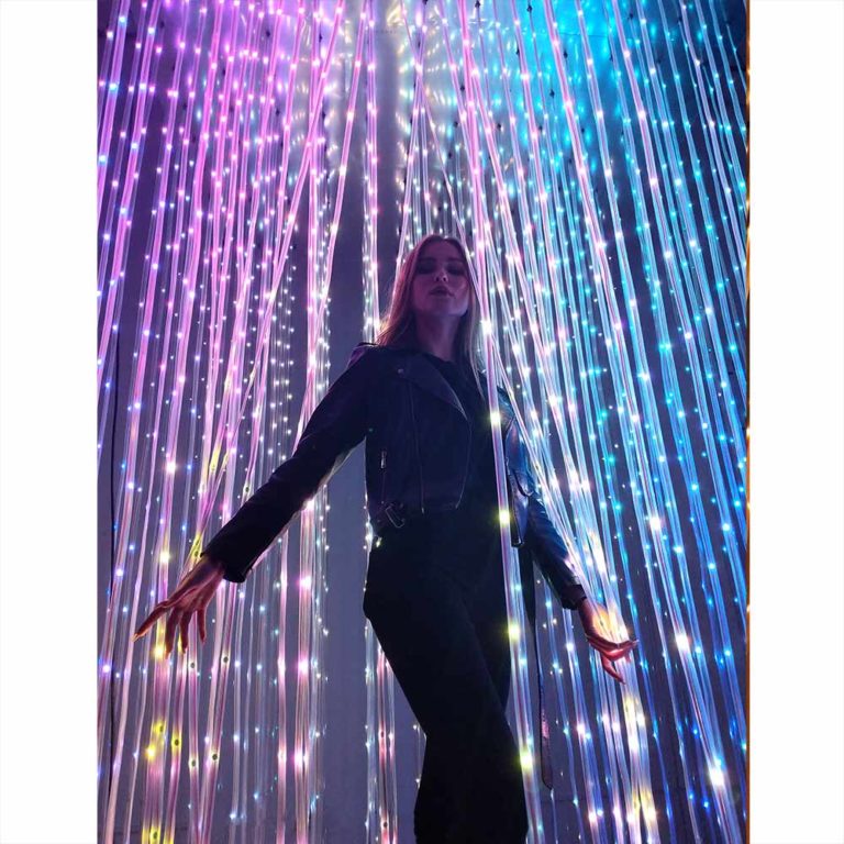 LED Cube with 2300 LEDs for shows and events at an affordable price