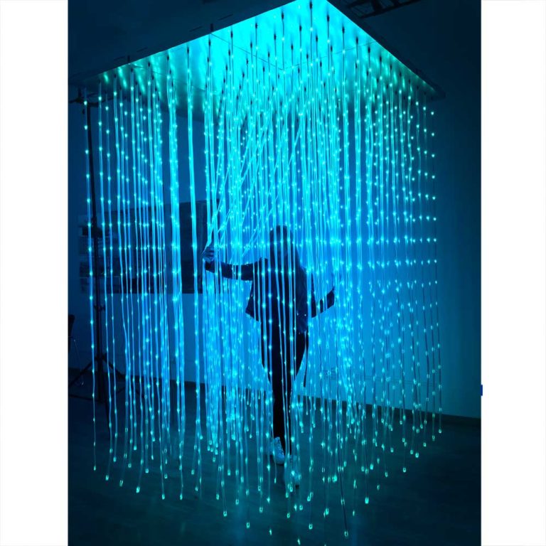 LED Cube with 2300 LEDs for shows and events at an affordable price