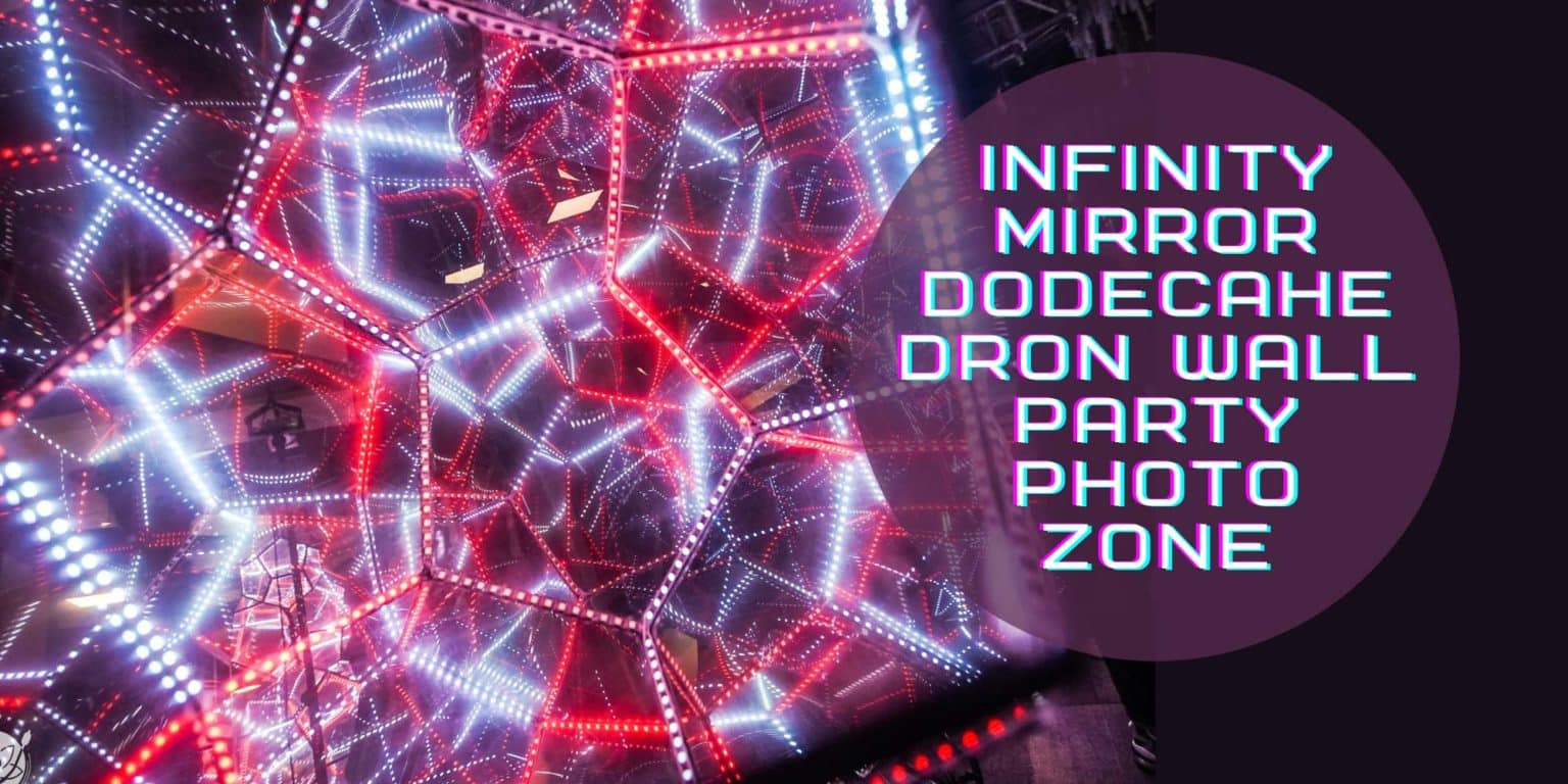 Photo Report: LED Infinity Mirror Dodecahedron Wall as a Party ...