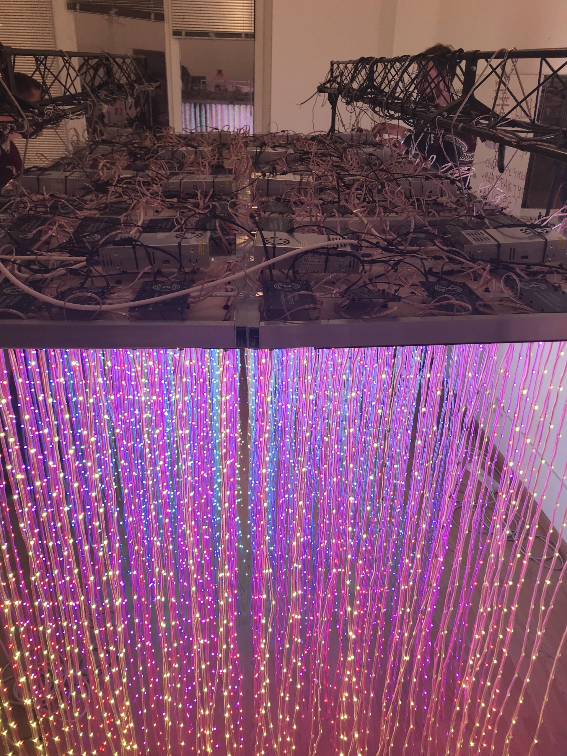 High-density Smart 3D LED Cube with 16k LEDs - by ETERESHOP