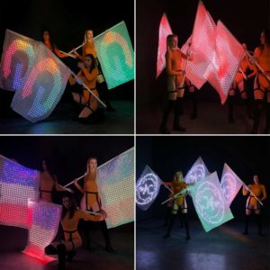 Smart Pixel Light Up Flag with light1428 LEDs - by ETERESHOP