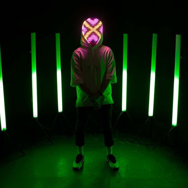 High-density Smart LED Rainbow Screen Mask _H69 for shows and events at ...