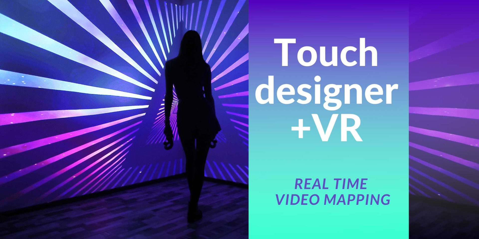 Touch designer +VR. Real Time Video Mapping - by ETERESHOP