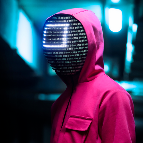 Smart LED Rainbow Screen Mask _H24-2 for shows and events at an ...