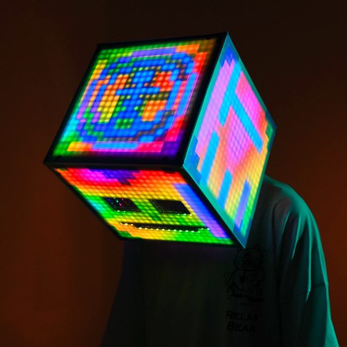 Custom LED costume, cosplay light up masks and more - by ETEREshop