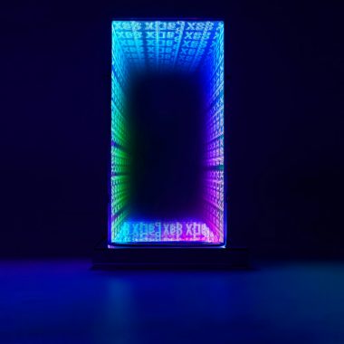 Large 3D LED Infinity Mirror decoration for your party with 8000 LEDs