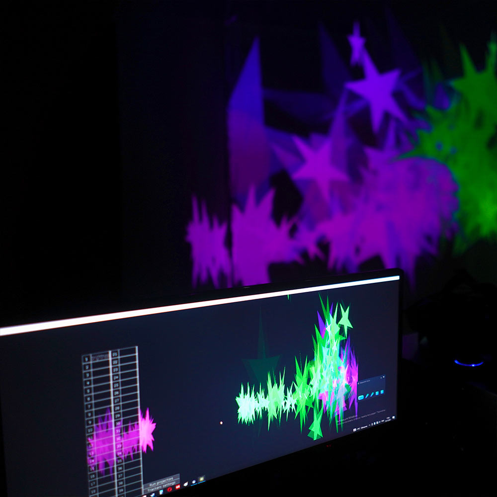 Interactive Projection Dance Cube - by ETERESHOP