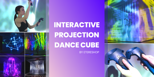 Interactive Projection Dance Cube - by ETERESHOP