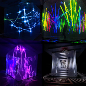 NEW Interactive Projection Dance Cube for show - by ETERESHOP